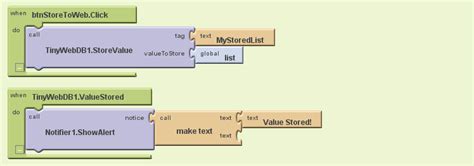 Coxys Blog Android App Inventor TinyWebDB