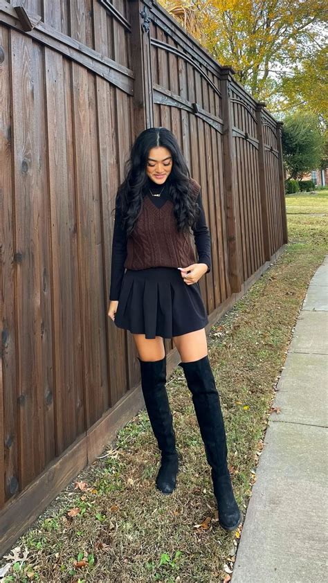 25 Black Mini Skirt Outfit Ideas What To Wear With A Skirt