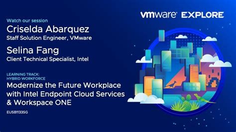 Criselda Flores Abarquez On Linkedin Vmwareexplore Workspaceone Intel