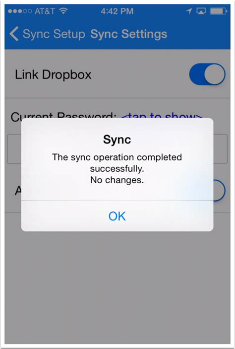 Dropbox Syncing Ios 454 Msecure Support