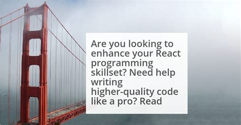 React Jobs On Linkedin React Pro Tips How To Write High Quality Code