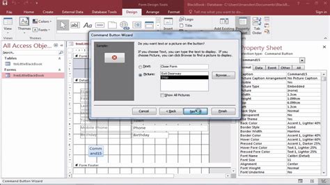creating personal navigation in microsoft access forms youtube