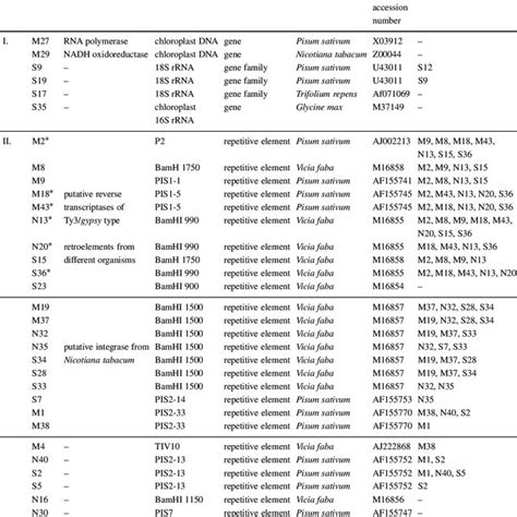 Characterization Of Clones From Groups I And Ii Download Table