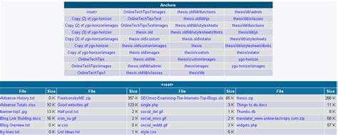 Mac And Windows Helpdesk Windows Create Html Table Listing Of
