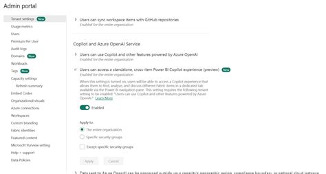 power bi에 대해 fabric copilot 사용 power bi microsoft learn