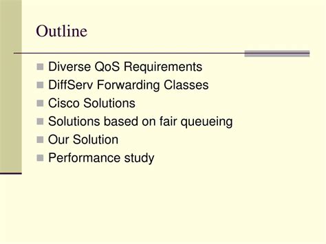 Ppt Bandwidth Management And Scheduling In Mpls Diffserv Networks Powerpoint Presentation Id