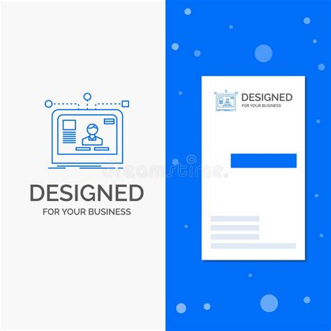 Business Logo For Interface Website User Layout Design Vertical