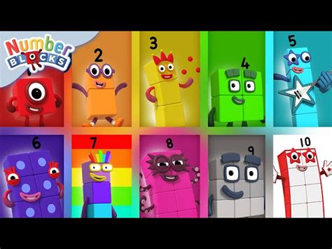 🔢 learn to count 1 to 10 1 hour compilation educational cartoons