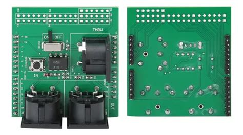 Placa Midi Shield Breakout Para Arduino Digital R Avi Pic Cuotas sin interés
