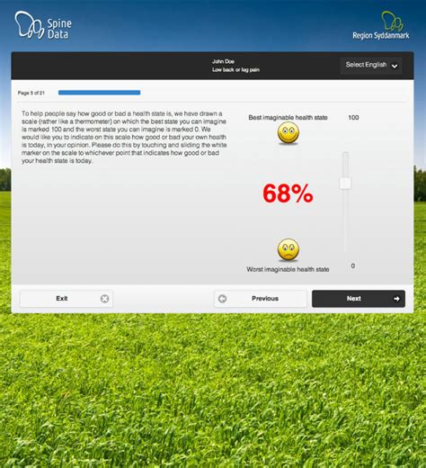 Example Patient Questionnaire Graphical Interface Download Scientific Diagram