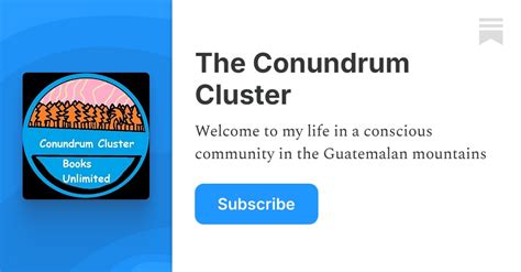 Archive The Conundrum Cluster