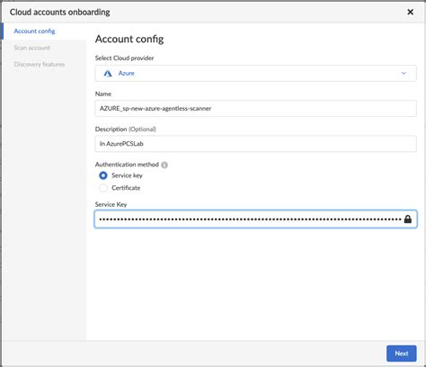 configuring agentless vm scanning for azure cloud in prisma cloud compute