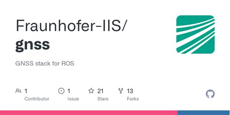 Github Fraunhofer Iisgnss Gnss Stack For Ros