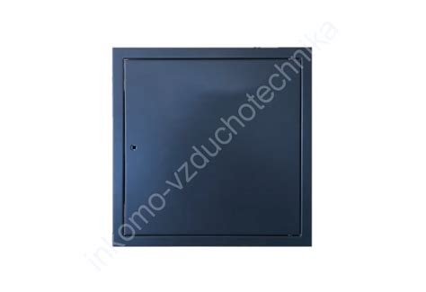 Revizní Dvířka 300x300mm Kovová Antracit Inkomo Vzduchotechnika S R O