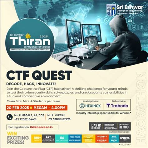 gokul d on linkedin 20 02 2025 ctf quest th ran 2025 sri eshwar college of…