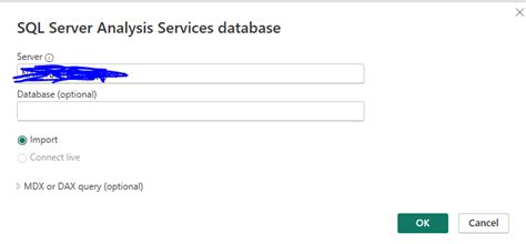 having trouble connecting to a cube in knime sql sas knime