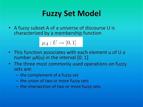 Information Retrieval 14 Fuzzy Set Models Of Ir Pptx Computing Technology And Computing