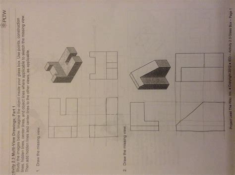 Multiview Sketching Rama S Engineering Portfolio