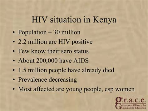 Role Of P Es In Comprehensive Care Mwende Grace Africa Ppt