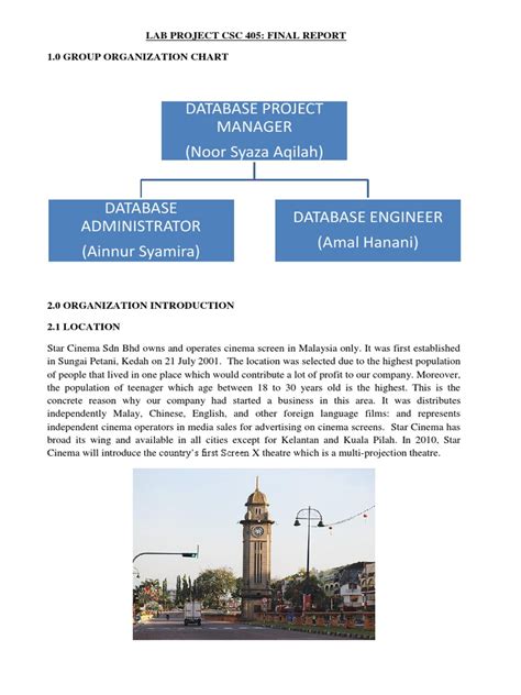 Lab Project Csc 405 Final Report Database Pdf Information Retrieval Movie Theater