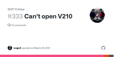 Cant Open V210 · Issue 333 · Ientyuview · Github