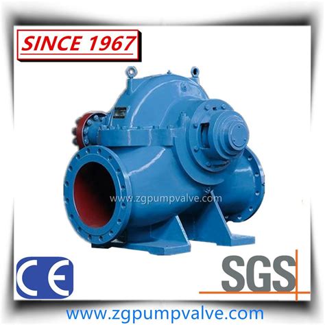 Stainless Steel Double Suction Axial Split Volute Casing Drainage Centrifugal Pump Chemical