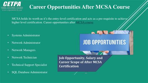 PPT Difference Between MCSA And MCSE Which One Is Good PowerPoint Presentation ID