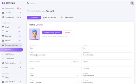 Materio Free Vuetify Vuejs 3 Admin Template