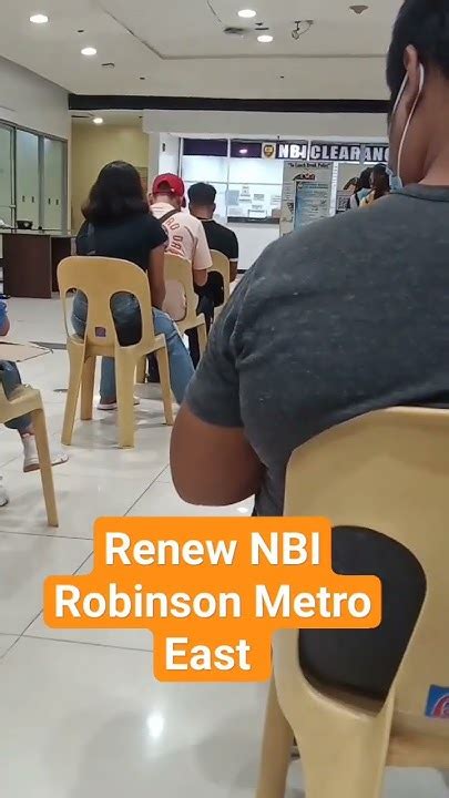 Nbi Renewal In Robinson Metro East Youtube