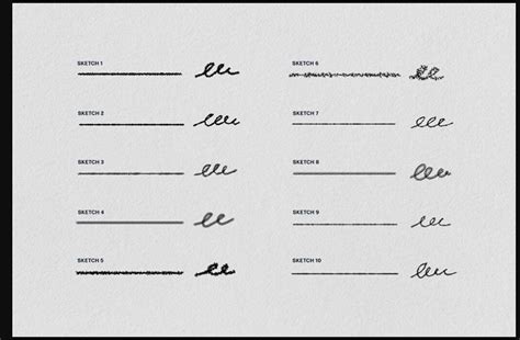 10 Sketch Brush Illustrator Free Behance