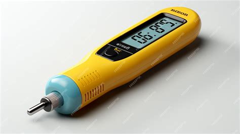 Premium Ai Image Temperature Portable Meter Isolated On White Background