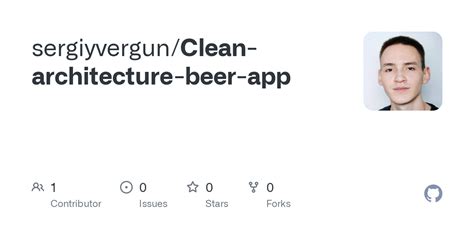 GitHub Sergiyvergun Clean Architecture Beer App