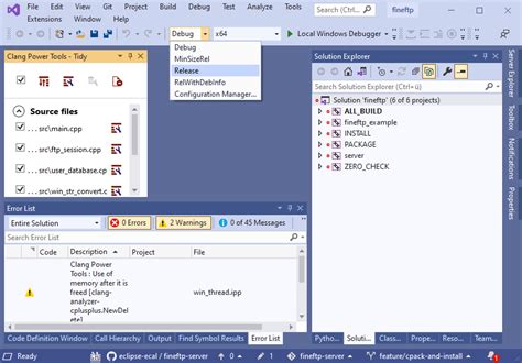 After Using Clang Tidy Project Configuration Is Modified · Issue 1241 · Caphyonclang Power