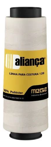 Hilo De Coser En Forma De Cono 120 Poliéster 2000 J Color Crema