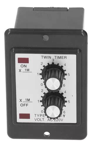 timer relay twin 6m reciprocating cycle delay controller mercadolibre