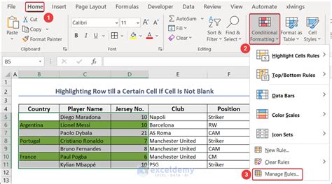 How To Highlight Row If Cell Is Not Blank ExcelDemy