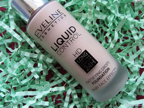 Тональный крем Eveline LIQUID CONTROL жидкий - «Eveline смогли! Это ...