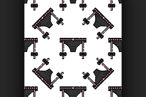 Sex Shop Flat Pattern By Netkoff TheHungryJPEG