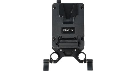 CAME-TV Mini V-Mount Plate with Two D-Tap Outputs MINI-VMOUNT