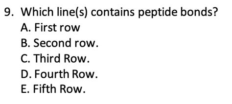 Solved Section I Complete The Following Table Assuming Chegg
