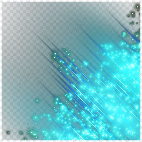 비즈니스 기술 데이터 파란색 링크 그라디언트 광선 빛 포인트 추상 기하 기술연결플랫 Png 일러스트 무료 다운로드 Lovepik