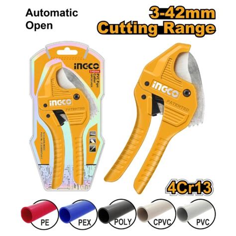 Cleste Taietor 193mm Teava Pvc Ppr Cu Deschidere Automata Bricolaj Ro