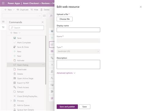 Power Apps Custom Page Modal Dialog For Model Driven Apps