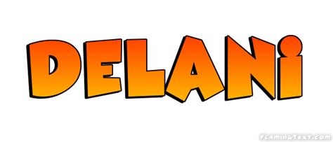 Delani Logo | Free Name Design Tool from Flaming Text