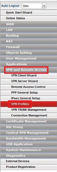 Configuring Ipsec Lan To Lan Vpn Tunnel Between Vigor 2860 And Vigor 3900 Routers Using