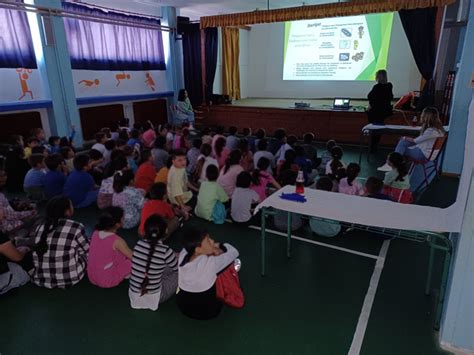 Ενημέρωση αγωγής υγείας στο 1ο Δημοτικό Σχολείο Τυρνάβου Tirnavospress