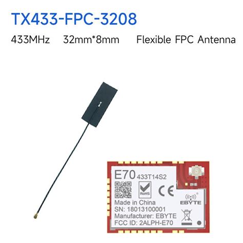 Ebyte E70 433t14s2 Ti Cc1310 Module 433mhz Modbus High Speed Continuous