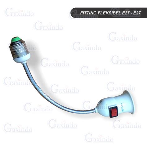 Jual Fitting Extension Fitting Sambungan E27 Ke E27 Lamp Holder Elastis F1998 Fitting Lampu