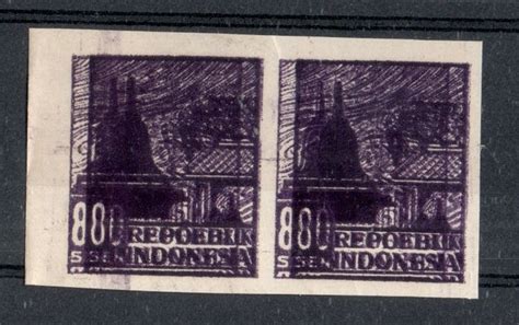 indonesia 1946 interim java 20 sen taurus imperforate catawiki