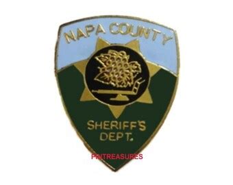 Napa Sheriff Patch Etsy